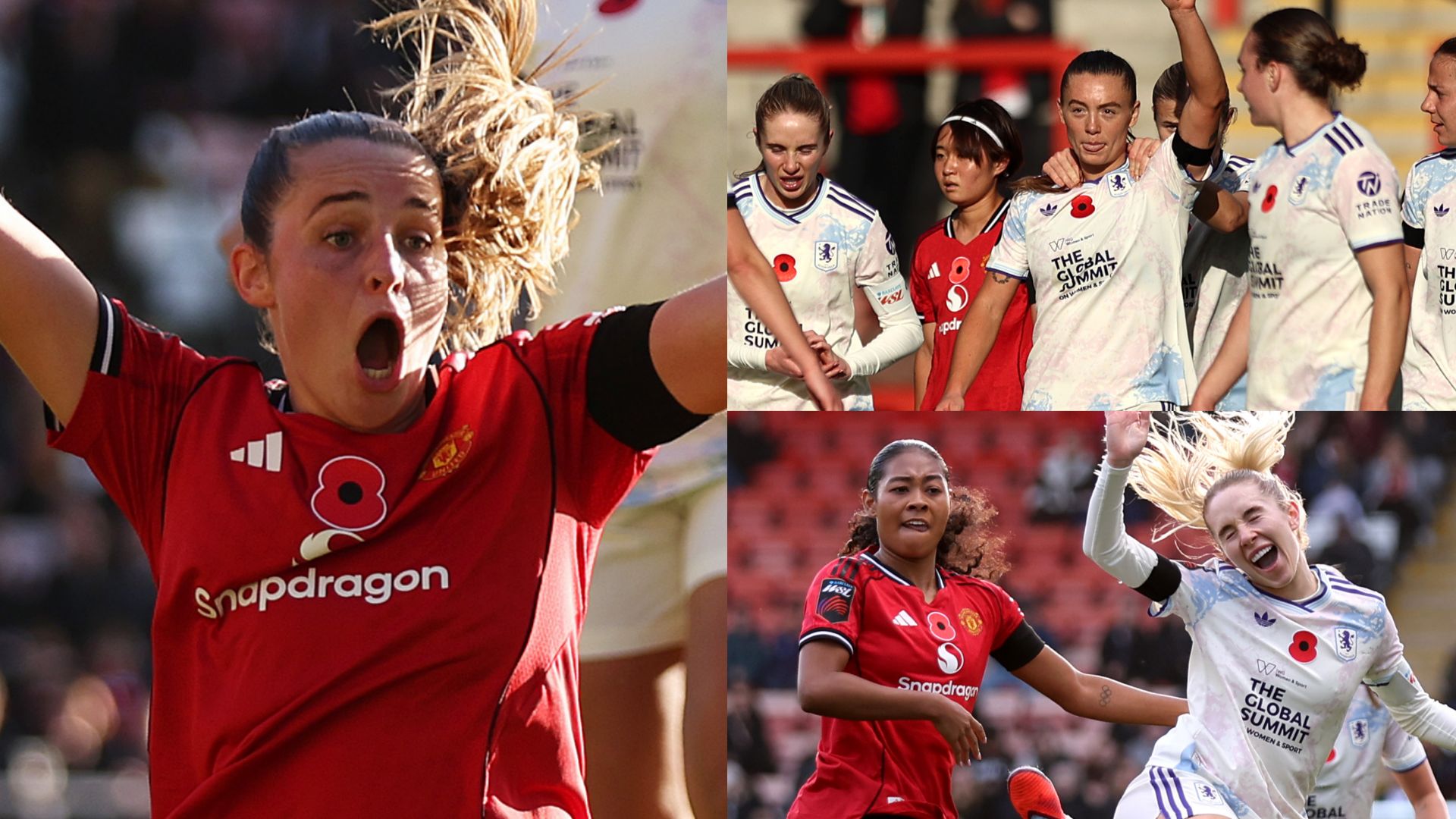 Man Utd player ratings vs Aston Villa: Red Devils' unbeaten run comes to a halt as Ella Toone ...